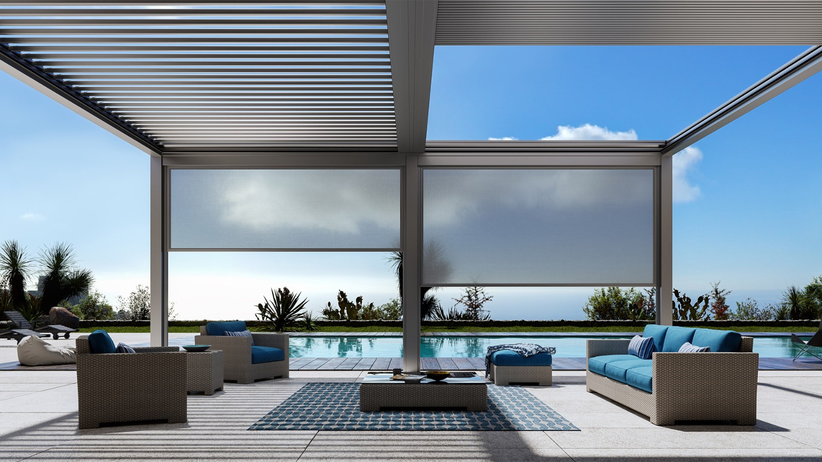 Fachfirma für Exklusiv Lamellendach und Pergola für Ihre Terrasse